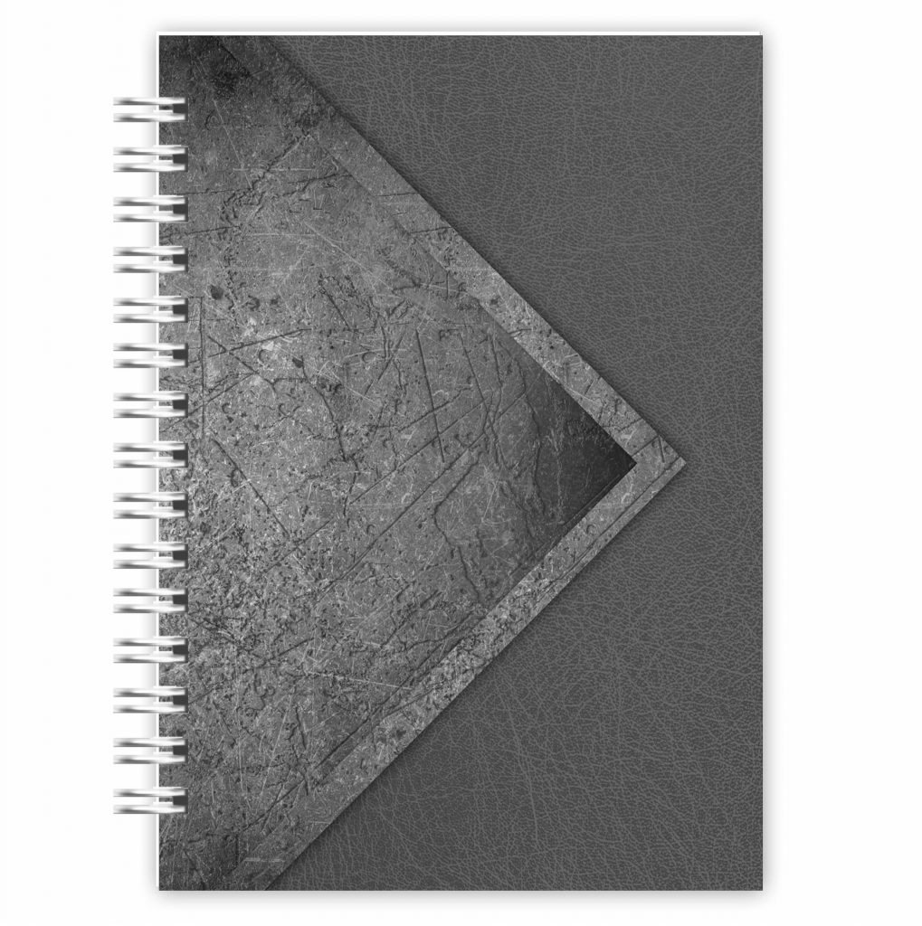 Caderno A5: Cinza – GB Paper | Encadernação Criativa