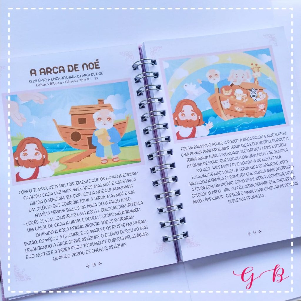 Bíblia Infantil – Amarela – GB Paper | Criativa